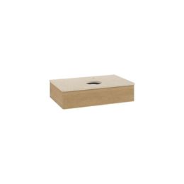 Villeroy & Boch V&B Waschtischunterschrank mit Frontstruktur -Beleuchtung Antao 80x19x50cm, HL, WBP botti., hon. Oa ; Villeroy & Boch (L08153HN)
