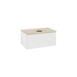 Villeroy & Boch V&B Waschtischunterschrank ohne Frontstruktur -Beleuchtung Antao 80x36x50cm, HL, WBP botti., wh. m Lac ; Villeroy & Boch (L30053MT)
