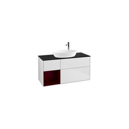 Villeroy & Boch V&B Waschtischunterschrank Wandbeleuchtung Finion 120cm, Pl b m, Reg Peo m Lac, wh. m Lac ; Villeroy & Boch (G942HBMT)