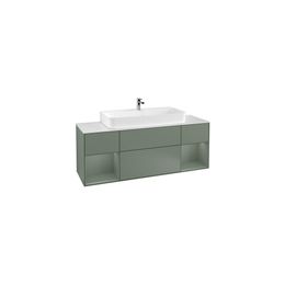Villeroy & Boch V&B Waschtischunterschrank Finion 160x60,3x50,1cm, Rg Ol m Lac, Oli. m Lac ; Villeroy & Boch (F211GMGM)