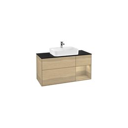 Villeroy & Boch V&B Waschtischunterschrank Finion 120cm, Pl bla m, Reg re Oa ven, Oa ven ; Villeroy & Boch (F422PCPC)