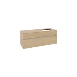 Villeroy & Boch V&B Waschtischunterschrank Collaro 140x54,8x50cm, WT rechts, nordic oak ; Villeroy & Boch (C11800VJ)