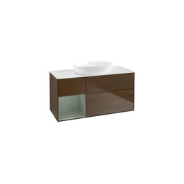 Villeroy & Boch V&B Waschtischunterschrank Wandbeleuchtung Finion 120cm, Pl wh. m, Reg Oli. m Lac, wal ven ; Villeroy & Boch (GA61GMGN)