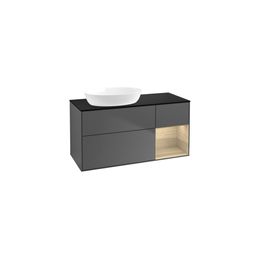 Villeroy & Boch V&B Waschtischunterschrank Wandbeleuchtung Finion 120cm, Pl bla m, Reg Oa ven, Anthrac. m ; Villeroy & Boch (GA52PCGK)