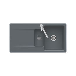 Villeroy & Boch V&B Sp&uuml;le Siluet 60 R Sp&uuml;lbecken, pure black ; Villeroy & Boch (333700R7)