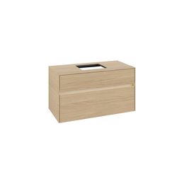 Villeroy & Boch V&B Waschtischunterschrank Collaro 100x54,8x50cm, WT mi, LED 7,3 W, Nord Oa ; Villeroy & Boch (C125B0VJ)
