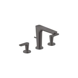 Hansgrohe 3-Loch-Waschtischarmatur Axor Citterio C cubic cut, b b vc, A 135mm, Zugst. Abl. (49061340)