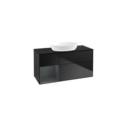 Villeroy & Boch V&B Waschtischunterschrank Finion 120cm, Pl bla m, Reg md m Lac, bla m Lac ; Villeroy & Boch (FA62HGPD)