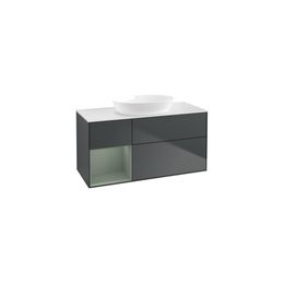 Villeroy & Boch V&B Waschtischunterschrank Wandbeleuchtung Finion 120cm, Pl w m, Rg Ol m Lac, md bl. m Lac ; Villeroy & Boch (GA61GMHG)