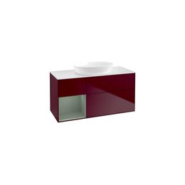 Villeroy & Boch V&B Waschtischunterschrank Wandbeleuchtung Finion 120cm, Pl wh. m, Reg Oli. m Lac, Peo m ; Villeroy & Boch (GA61GMHB)