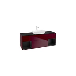 Villeroy & Boch V&B Waschtischunterschrank Finion 160cm, Pl bla m, Reg bla m Lac, Peo m ; Villeroy & Boch (F862PDHB)