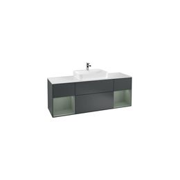 Villeroy & Boch V&B Waschtischunterschrank Finion 160x60, Pl w m, Rg Ol m La, md bl. m Lac ; Villeroy & Boch (F451GMHG)