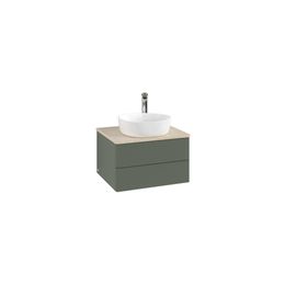 Villeroy & Boch V&B Waschtischunterschrank mit Frontstruktur Antao 60x36x50cm, HL, WBP botti., le g. m Lac ; Villeroy & Boch (K18153HL)