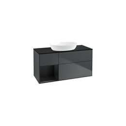 Villeroy & Boch V&B Waschtischunterschrank Finion 120cm, Pl b m, Rg b m Lac, md bl. m Lac ; Villeroy & Boch (FA62PDHG)