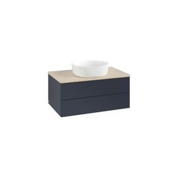 Villeroy & Boch V&B Waschtischunterschrank ohne Frontstruktur Antao 80x36x50cm, WBP botti., md bl. m Lac ; Villeroy & Boch (K19013HG)