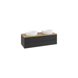 Villeroy & Boch V&B Waschtischunterschrank mit Frontstruktur, mit Beleuchtung Antao 120x36x50cm, WBP hon. Oa, bla m Lac ; Villeroy & Boch (L24111PD)