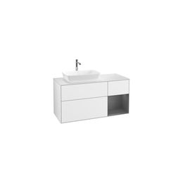 Villeroy & Boch V&B Waschtischunterschrank Finion 120cm, Pl w m, Rg A m Lac, glo wh. Lac ; Villeroy & Boch (F811GKGF)