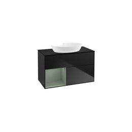Villeroy & Boch V&B Waschtischunterschrank Finion 100, Pl bla m, Reg Oli. m Lac, bla m Lac ; Villeroy & Boch (FA12GMPD)