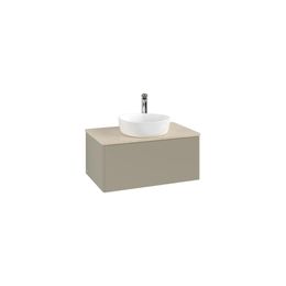 Villeroy & Boch V&B Waschtischunterschrank ohne Frontstruktur Antao 80x36x50cm, HL, WBP botti., st. Gr m Lac ; Villeroy & Boch (K30053HK)