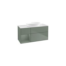 Villeroy & Boch V&B Waschtischunterschrank Wandbeleuchtung Finion 120cm, Pl w m, Rg Oli. m Lac, Oli. m Lac ; Villeroy & Boch (GA61GMGM)