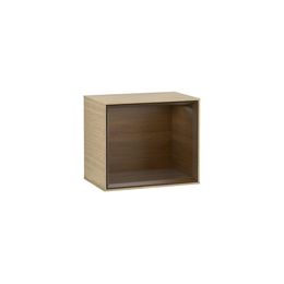 Villeroy & Boch V&B Regalmodul Finion 41,8x35,6x27cm, Reg wal ven, Oak Veneer ; Villeroy & Boch (F580GNPC)