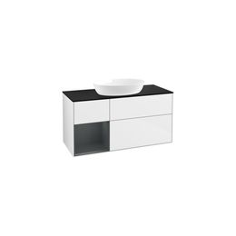 Villeroy & Boch V&B Waschtischunterschrank Finion 120cm, Pl b m, Reg md m Lac, glo wh. Lac ; Villeroy & Boch (FA62HGGF)
