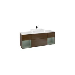 Villeroy & Boch V&B Waschtischunterschrank Finion 160x60, Pl w m, Reg Oli. m Lac, wal ven ; Villeroy & Boch (F451GMGN)