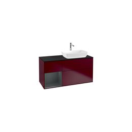 Villeroy & Boch V&B Waschtischunterschrank Finion 120cm, Pl bla m, Reg md m Lac, Peo m ; Villeroy & Boch (F802HGHB)