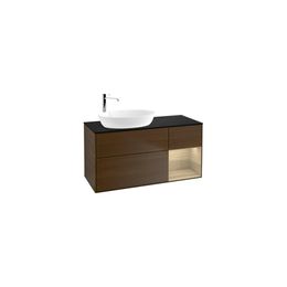 Villeroy & Boch V&B Waschtischunterschrank Finion 120cm, Pl bla m, Reg Oa ven, wal ven ; Villeroy & Boch (F932PCGN)