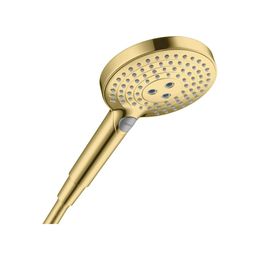 Hansgrohe Handbrause Raindance Select S 120 Kopf d= 125mm, 3jet, polished gold optic (26530990)