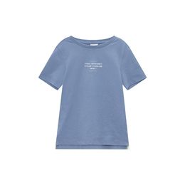 s.Oliver T-Shirt Jungen Größe 128/134 taubenblau / weiß