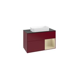 Villeroy & Boch V&B Waschtischunterschrank Finion 100x60,3 cm, Reg re si Gr m Lac, Peo m ; Villeroy & Boch (F662HJHB)