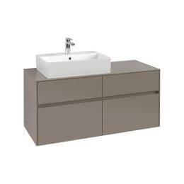 Villeroy & Boch V&B Waschtischunterschrank Collaro 120x54,8x50cm, WT l, LED 8,8 W, Mar bl. ; Villeroy & Boch (C129B0VQ)