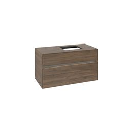 Villeroy & Boch V&B Waschtischunterschrank Collaro 100x54,8x50cm, WT r, LED 7,3 W, Ariz. Oa ; Villeroy & Boch (C127B0VH)