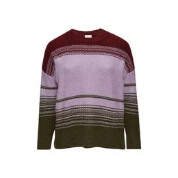 s.Oliver Pullover Damen Gr&ouml;&szlig;e XXL oliv / lavendel / weinrot