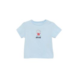 s.Oliver Shirt Jungen Größe 92 himmelblau / rot / schwarz