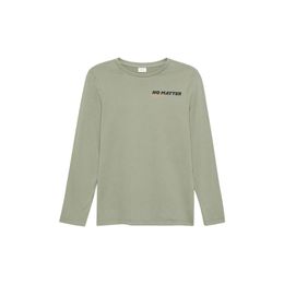 s.Oliver Shirt Jungen Größe 158/164 pastellgrün / orange / schwarz