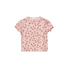 s.Oliver T-Shirt M&auml;dchen Gr&ouml;&szlig;e 92 dunkelgrau / rosa / rot