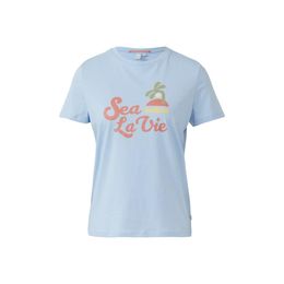 Qs Shirt female Blue size S