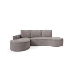 Ecksofa Flow grau Ma&szlig;e (cm): B: 277 H: 88 Sofas > Sofas nach Material > Stoffsofas &raquo; Sofa DE