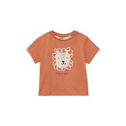 s.Oliver T-Shirt Jungen Gr&ouml;&szlig;e 86 beige / dunkelgelb / dunkelorange / schwarz