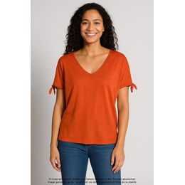 hessnatur T-Shirt Damen Gr&ouml;&szlig;e XL Second Hand orange