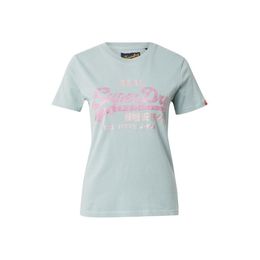 Superdry T-Shirt Damen Größe M smaragd / lavendel