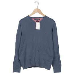 Tommy Hilfiger Pullover Herren Größe M Second Hand blau
