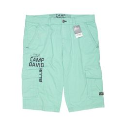 CAMP DAVID Shorts Herren Gr&ouml;&szlig;e 35/36 Second Hand hellgr&uuml;n