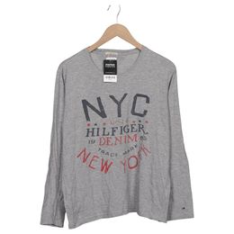 Tommy Jeans Langarmshirt Herren Größe M Second Hand grau