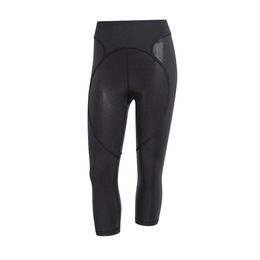 adidas by Stella McCartney Sporthose 'Training Micro Dot Capri' Damen Gr&ouml;&szlig;e XXXL/4XL schwarz / wei&szlig;