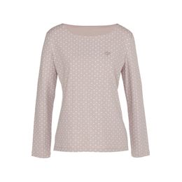 JOOP! Shirt 'Cosy' Damen Gr&ouml;&szlig;e S nude / wei&szlig;