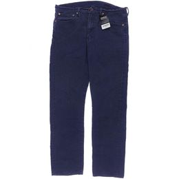 Levi's LEVI'S Stoffhose Herren Größe 34 Second Hand blau