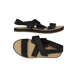 LANDS' END Lands&lsquo; End Sandalen Damen Gr&ouml;&szlig;e 39 Second Hand schwarz